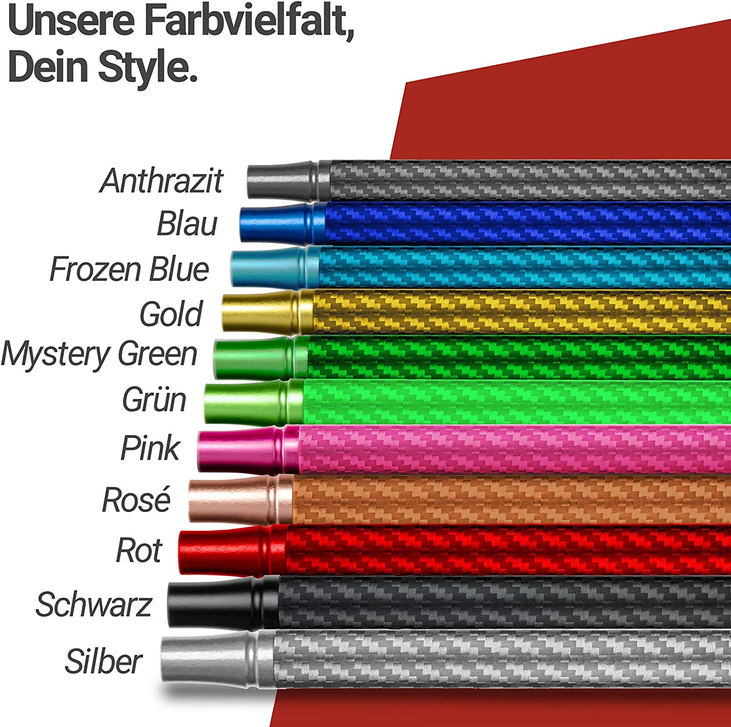 Little Dragon® Shisha Carbon Grün - Ice Cube Shisha