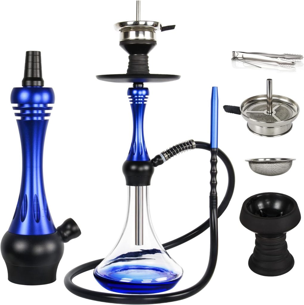 REANICE® 56 cm Hookah Shisha Set - Komplettset mit 1 Anschluss und ...